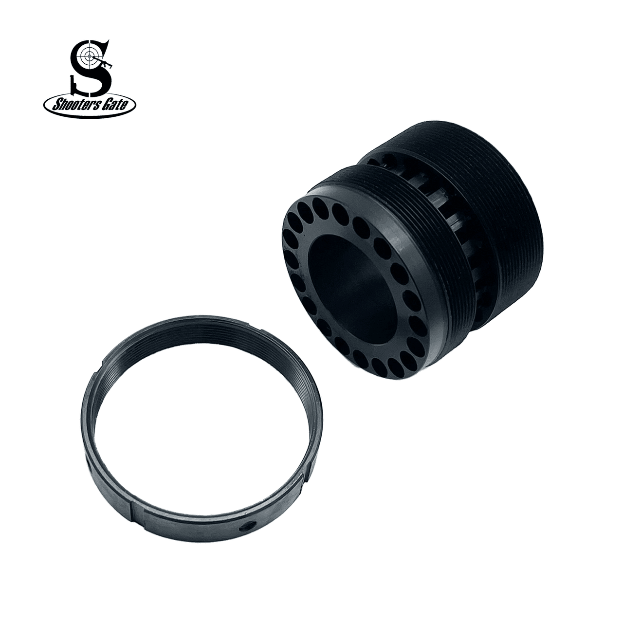 AR-15 Free-Float Rail Barrel Nut | ShootersGate