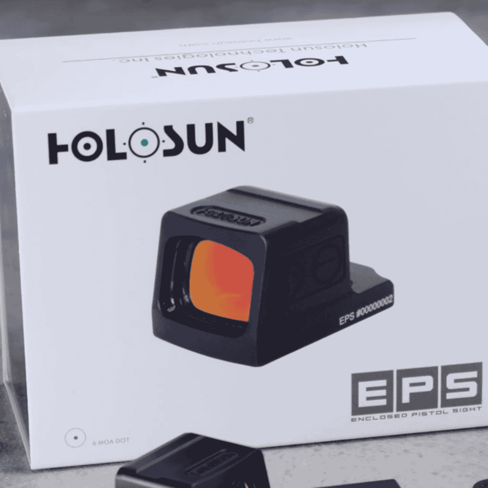 Holosun EPS Green 6 – Compact Green Dot Reflex Sight for Pistols
