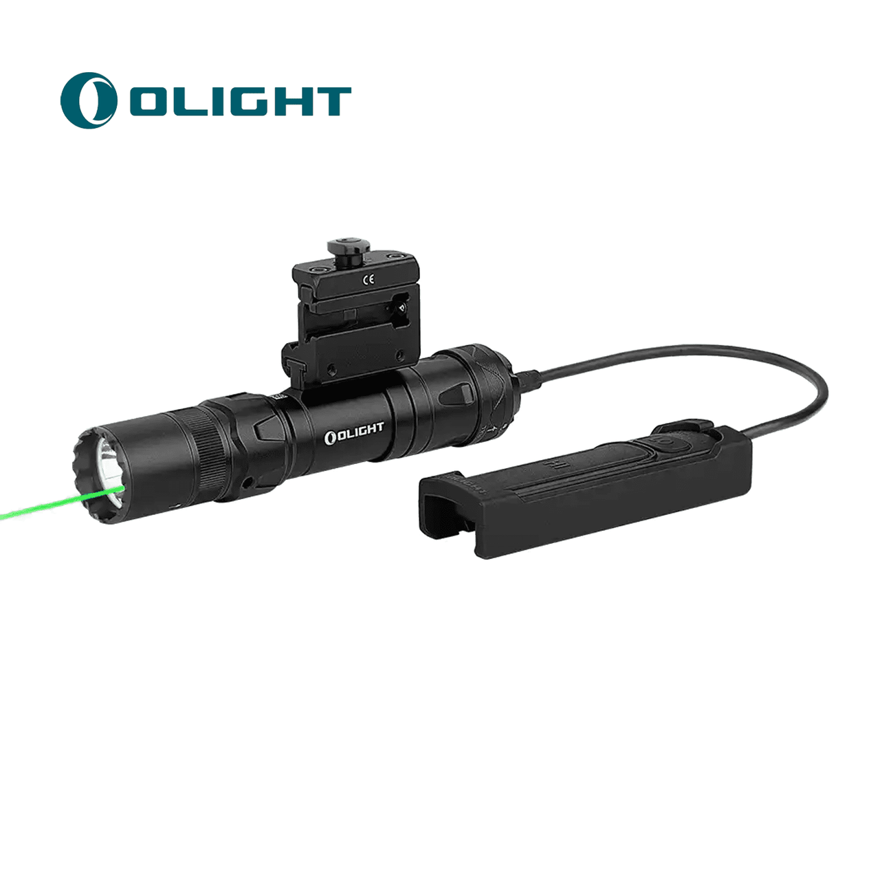 Olight Odin GL Mini - Compact Tactical Flashlight with Laser