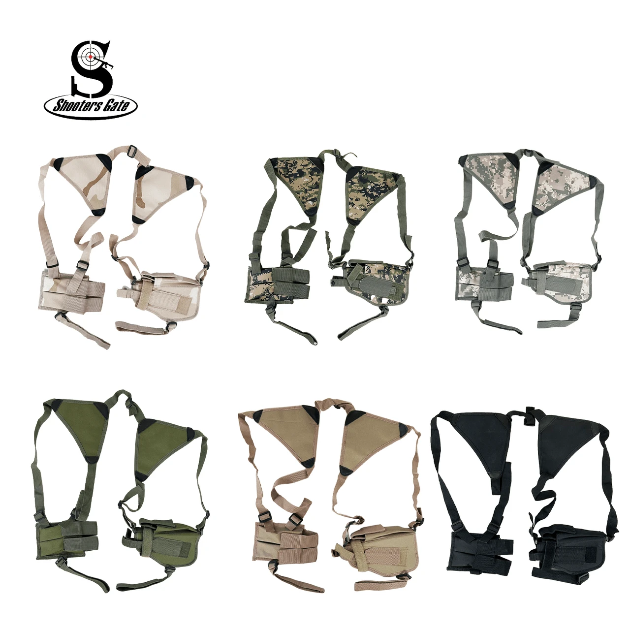 Shooters Gate Horizontal Shoulder Holster | Concealed Carry Comfort