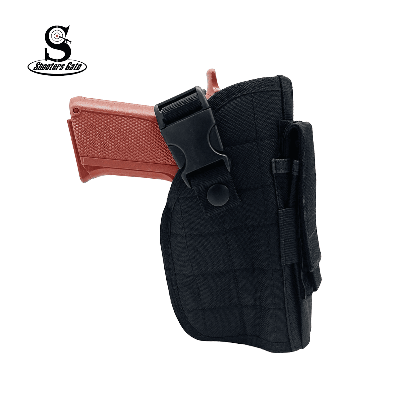 Shooters Gate Universal Quick Draw Pistol Holster with Belt Attachment ...