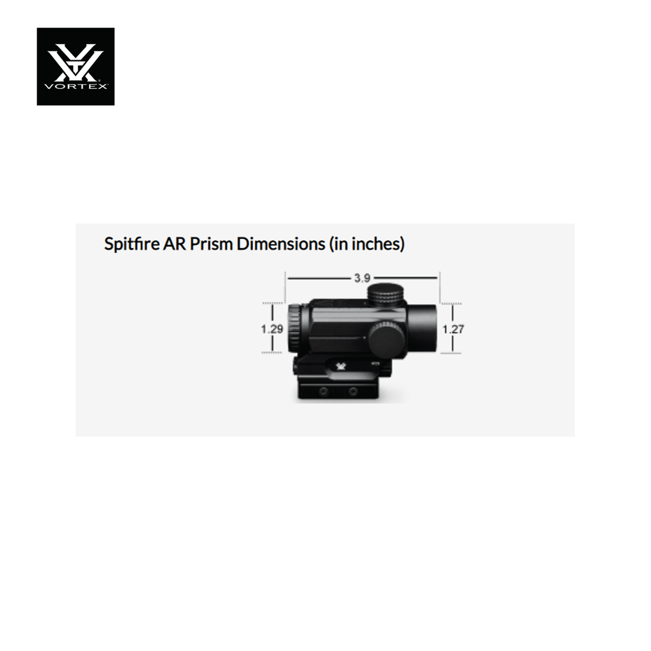 SPITFIRE™ AR Prism Scope | ShootersGate
