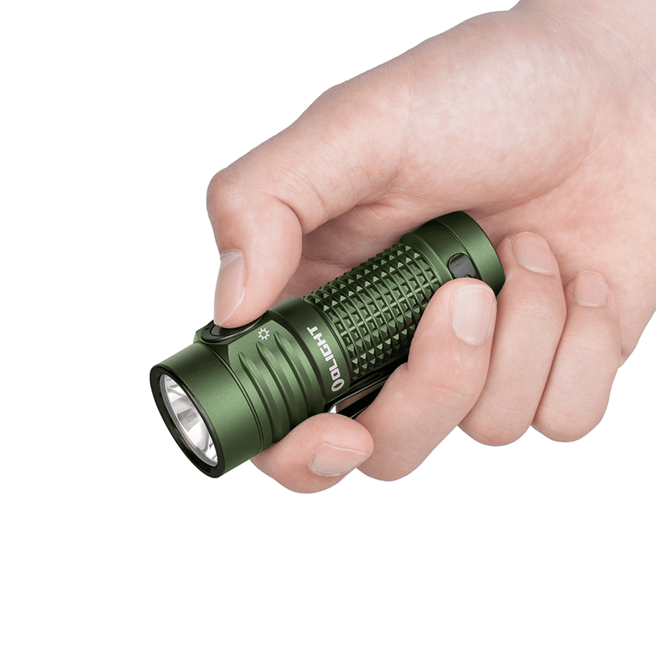 Olight Baton Turbo - Compact EDC Flashlight with 510m Long-Range Beam