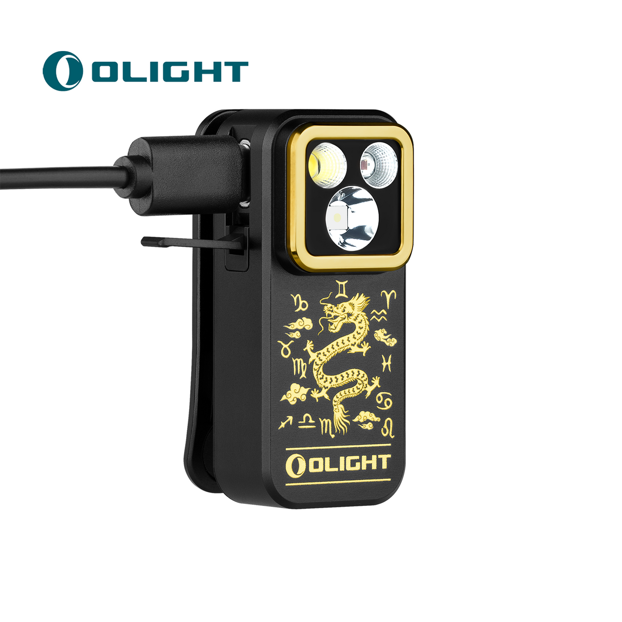 Oclip Pro Clip-On Flashlight - LED Light with Floodlight, Spotlight ...