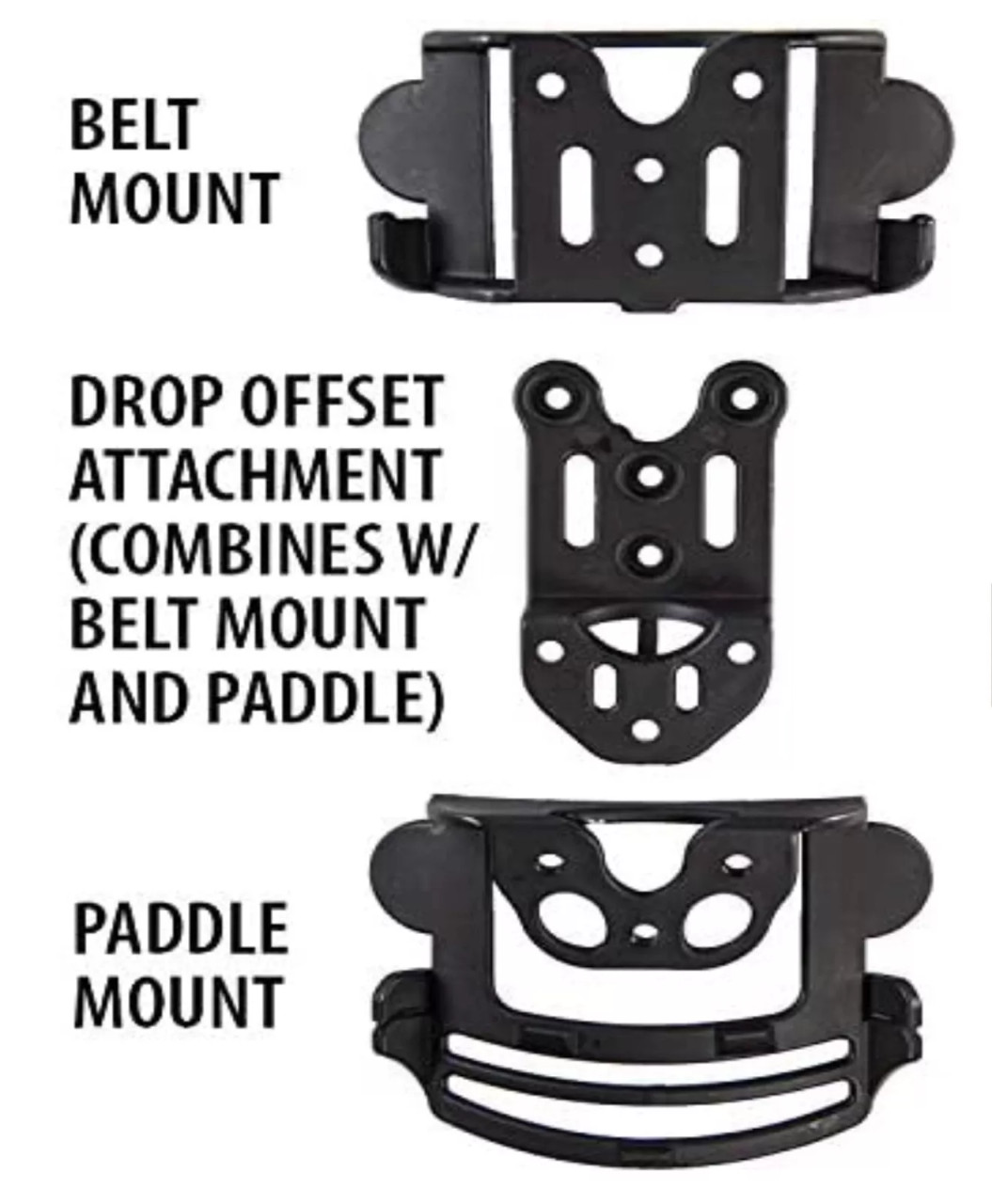 Ultimate Arms Gear Kydex OWB Modular Multi-Fit Holster