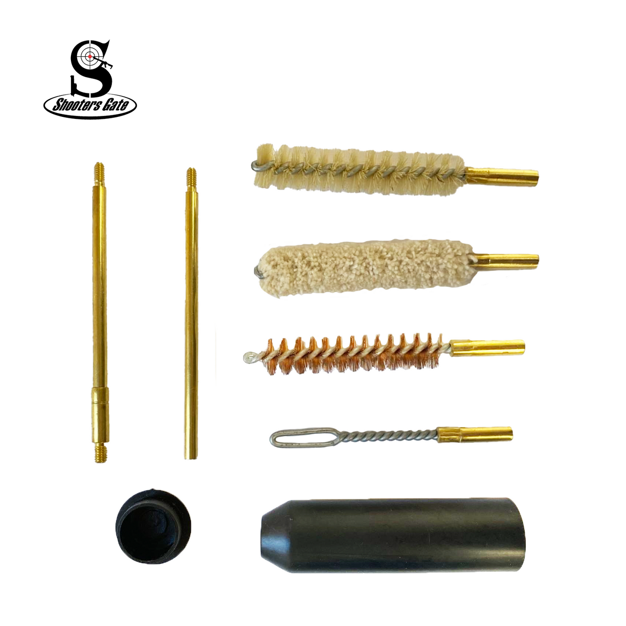 Compact Pocket-Sized Pistol Cleaning Kit | ShootersGate