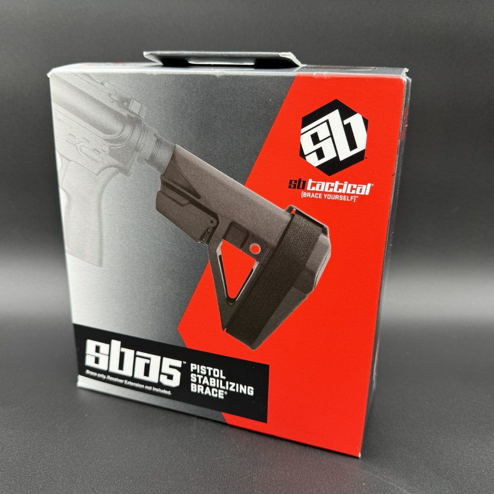 SB SBA5 Tactical Pistol Stabilizing Brace – Black | ShootersGate