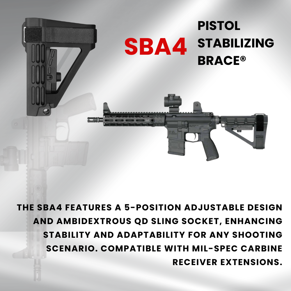 SBA4 Tactical Stabilizing Brace – OD Green by SB Tactical | ShootersGate