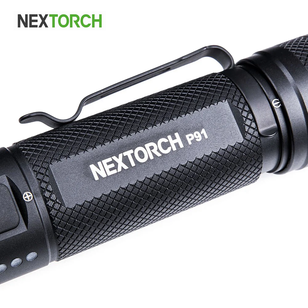 NEXTORCH P91 Dual Switch Flashlight - 5000 Lumens | Ultra-Bright Tactical Light