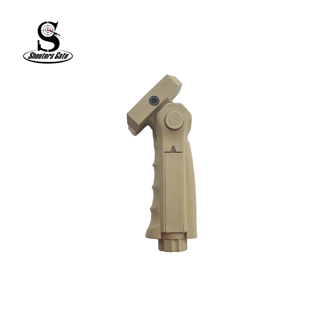5 Position Folding Foregrip – TAN | Adjustable Tactical Grip | ShootersGate