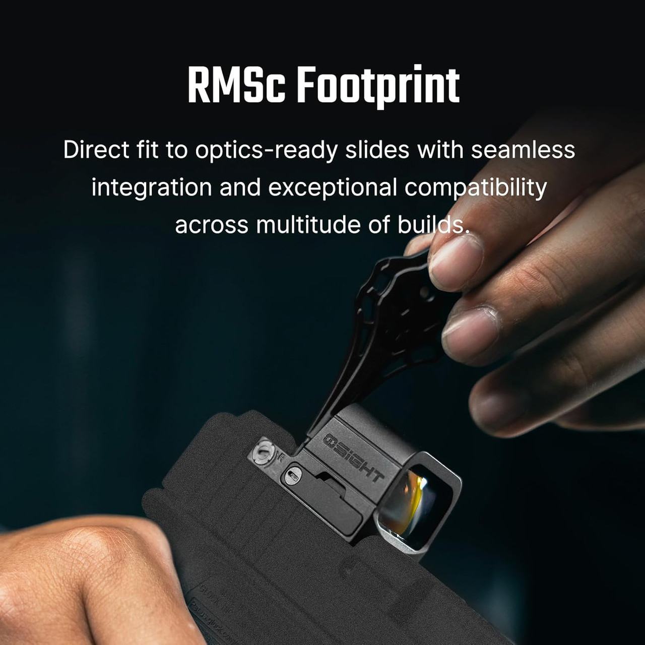 Osight SE Enclosed Optic with RMSc Footprint and Replaceable Battery ...