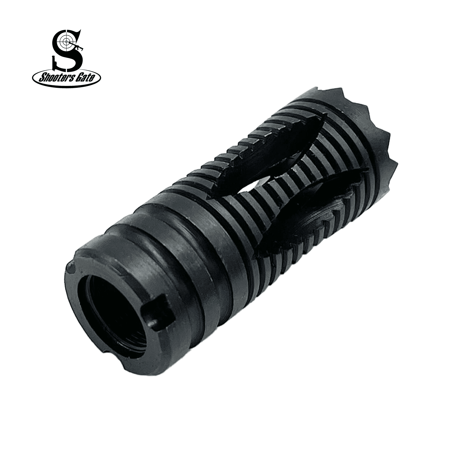 AK-47 14mm x 1mm LH Flash Hider with Window Breaker | ShootersGate