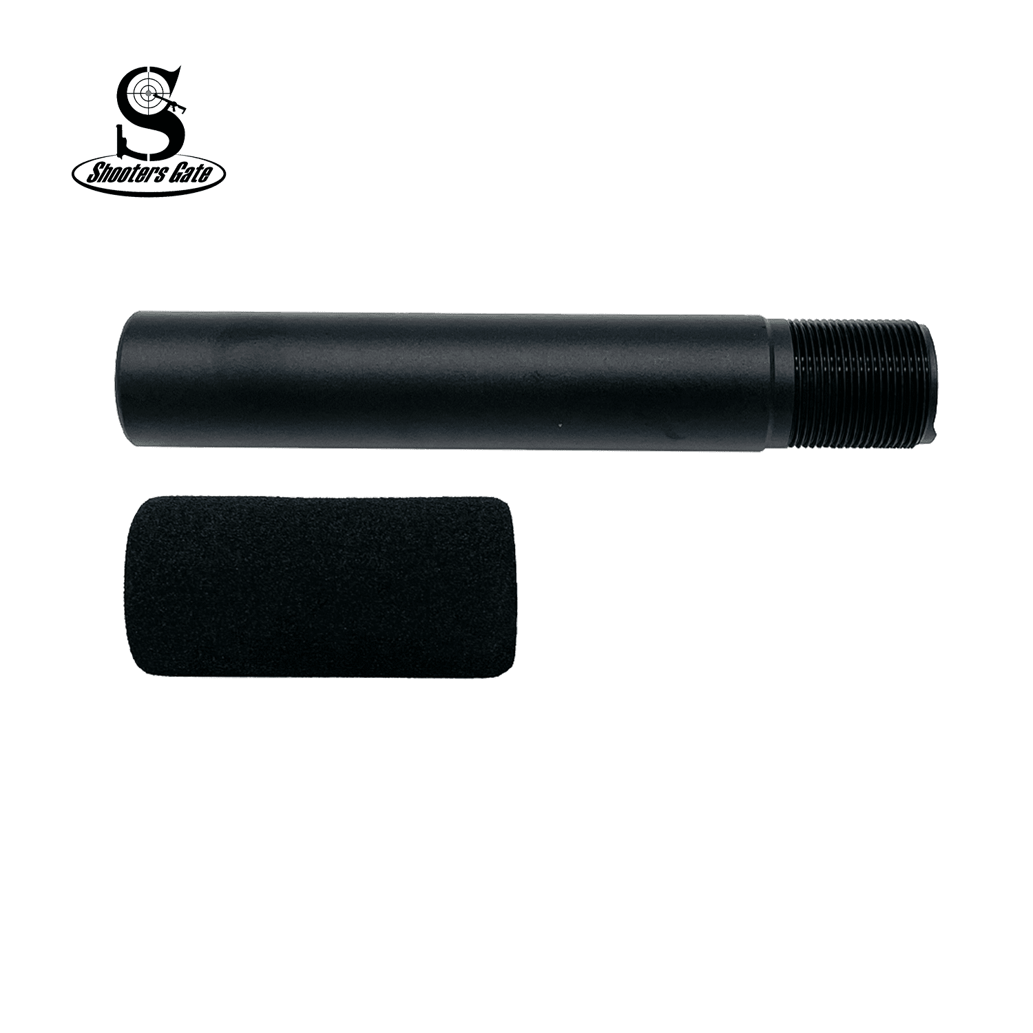 AR-15 Pistol Buffer Tube – With Foam | ShootersGate