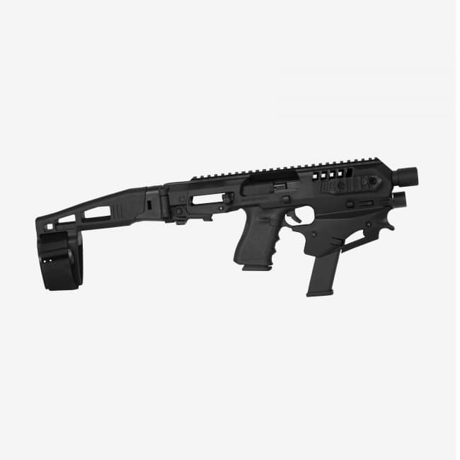 CAA Micro Conversion Kit for Glock 20/21, Long Stabilizer Brace – Black ...