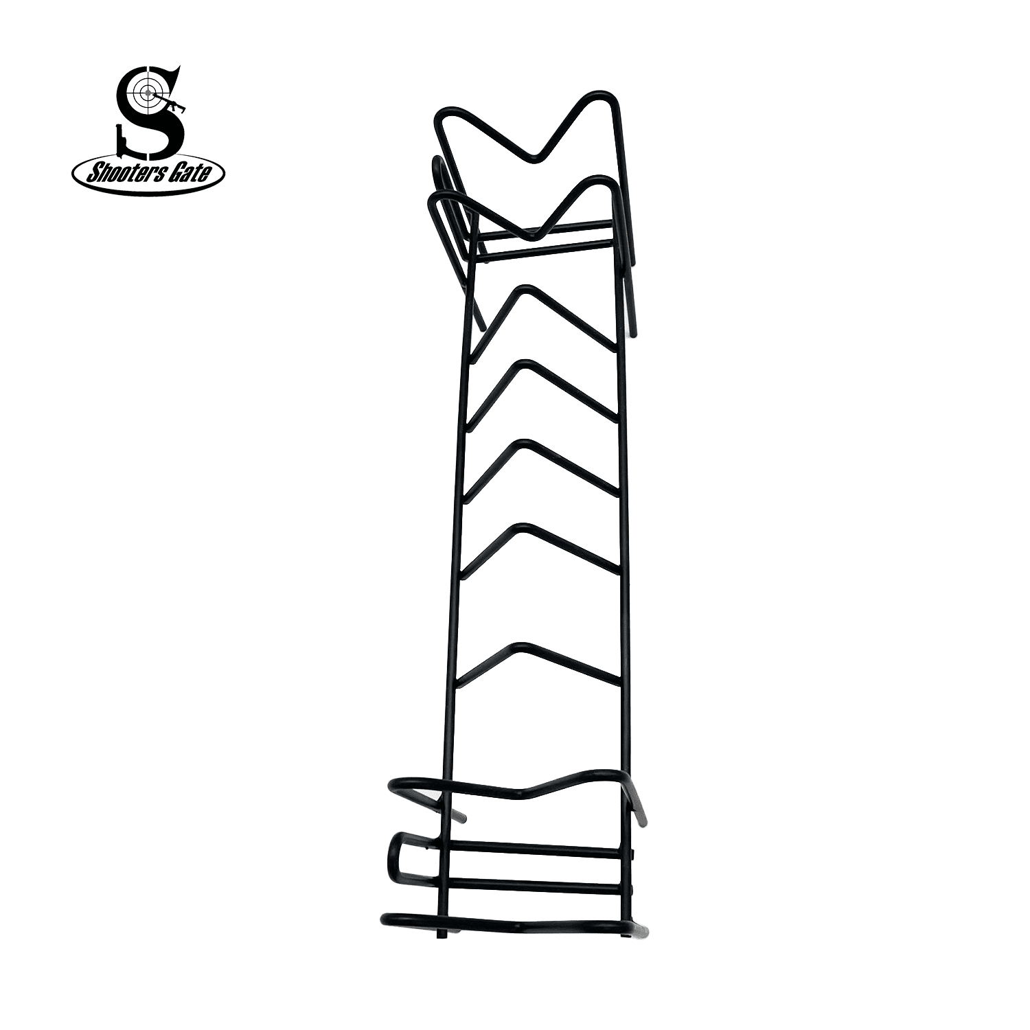 Shooters Gate 8 Slot Wire Pistol Rack | Efficient Storage