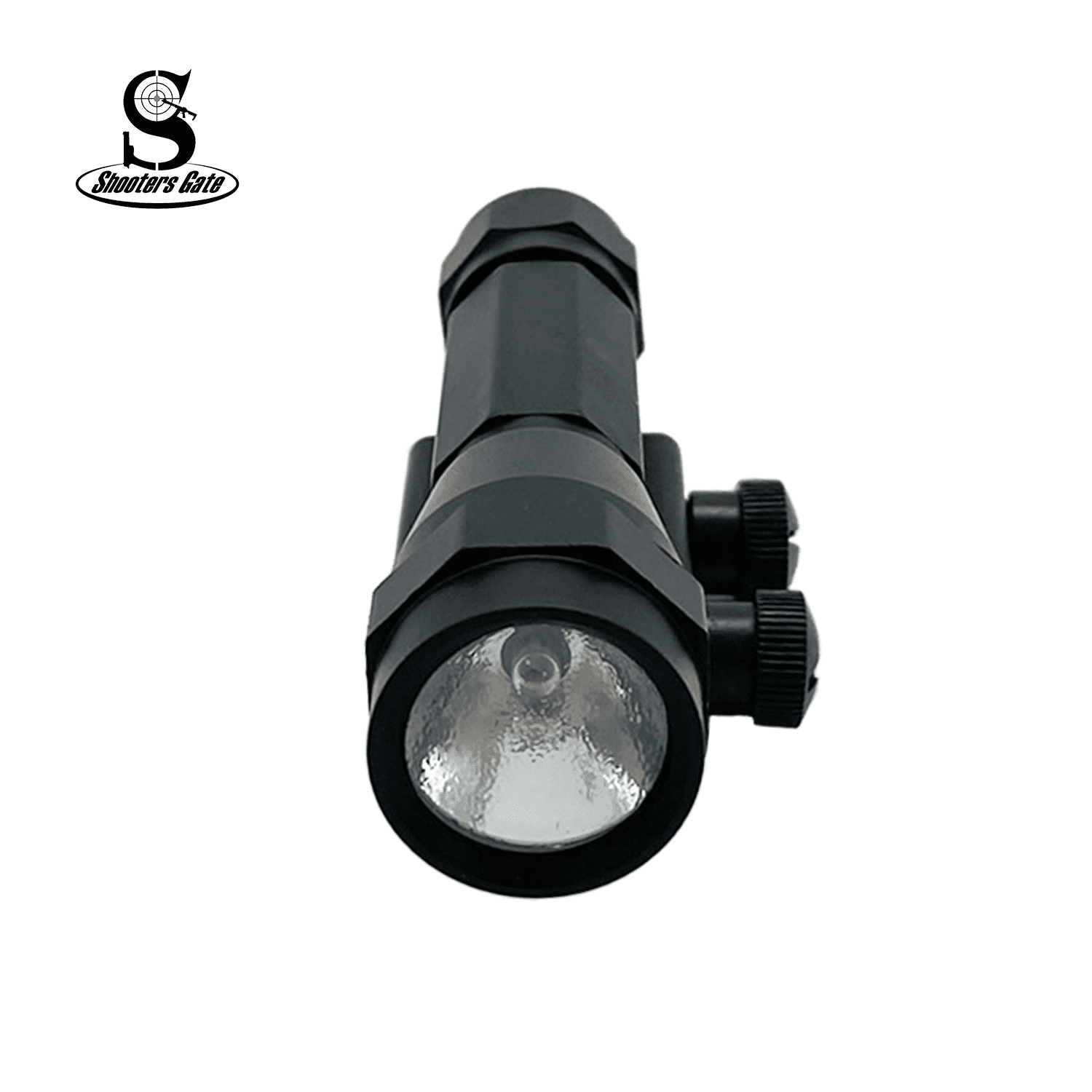 Shooters Gate 95 Lumen Xenon Flashlight with Pressure Switch & Rail Mount