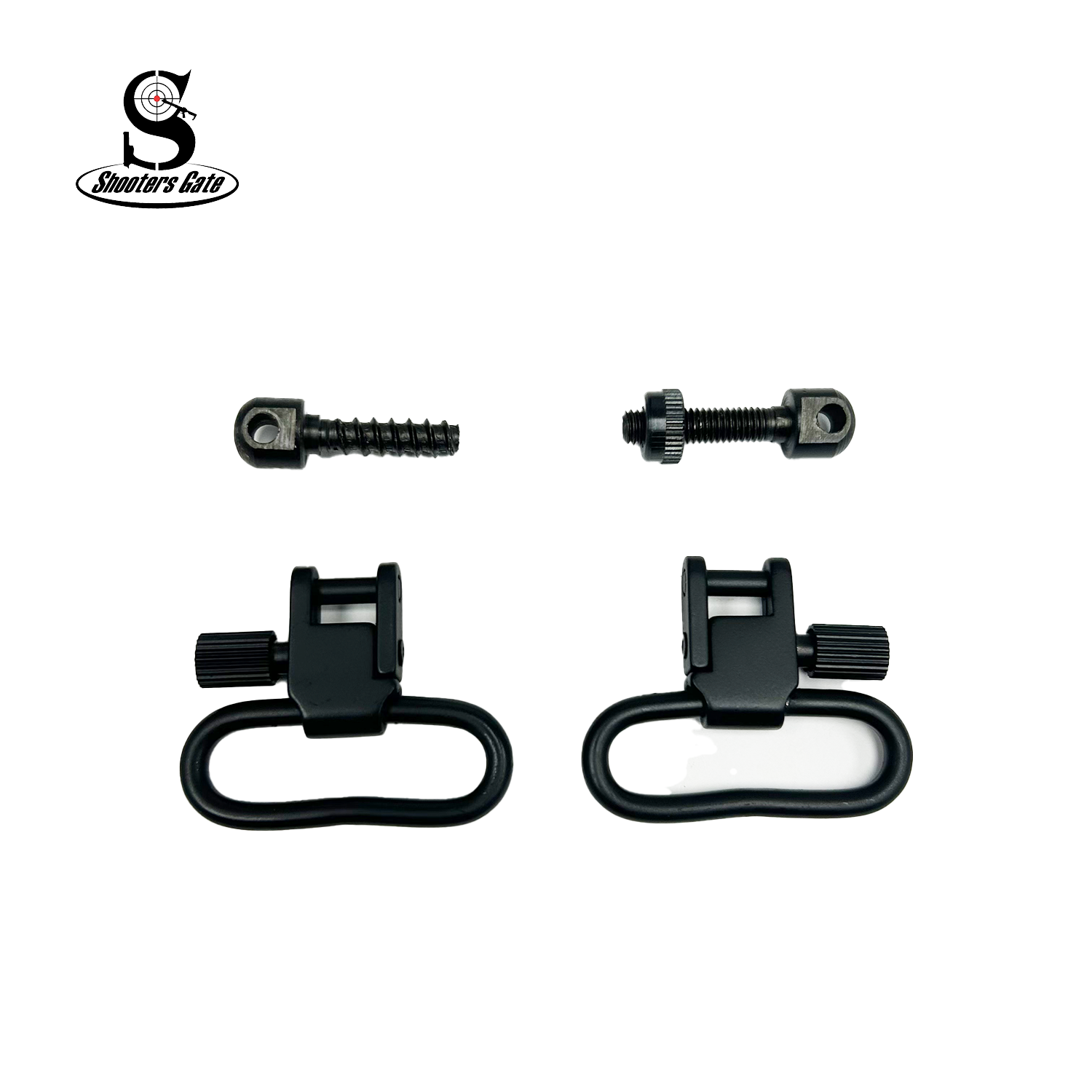 Shooters Gate Heavy Duty QD Quick Detach Black | Reliable Attachment System