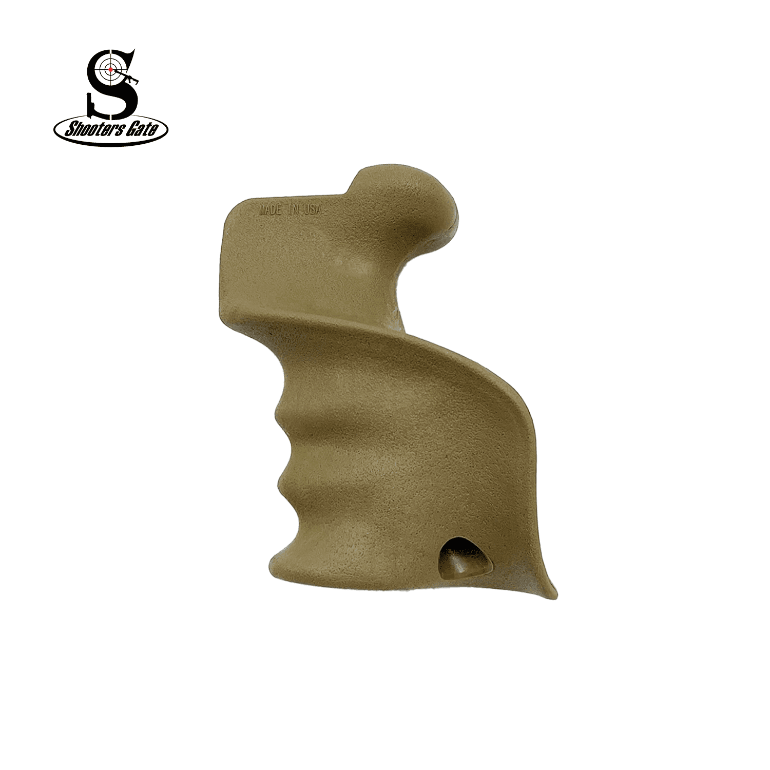 Tan Overhold Competition Pistol Grip | ShootersGate