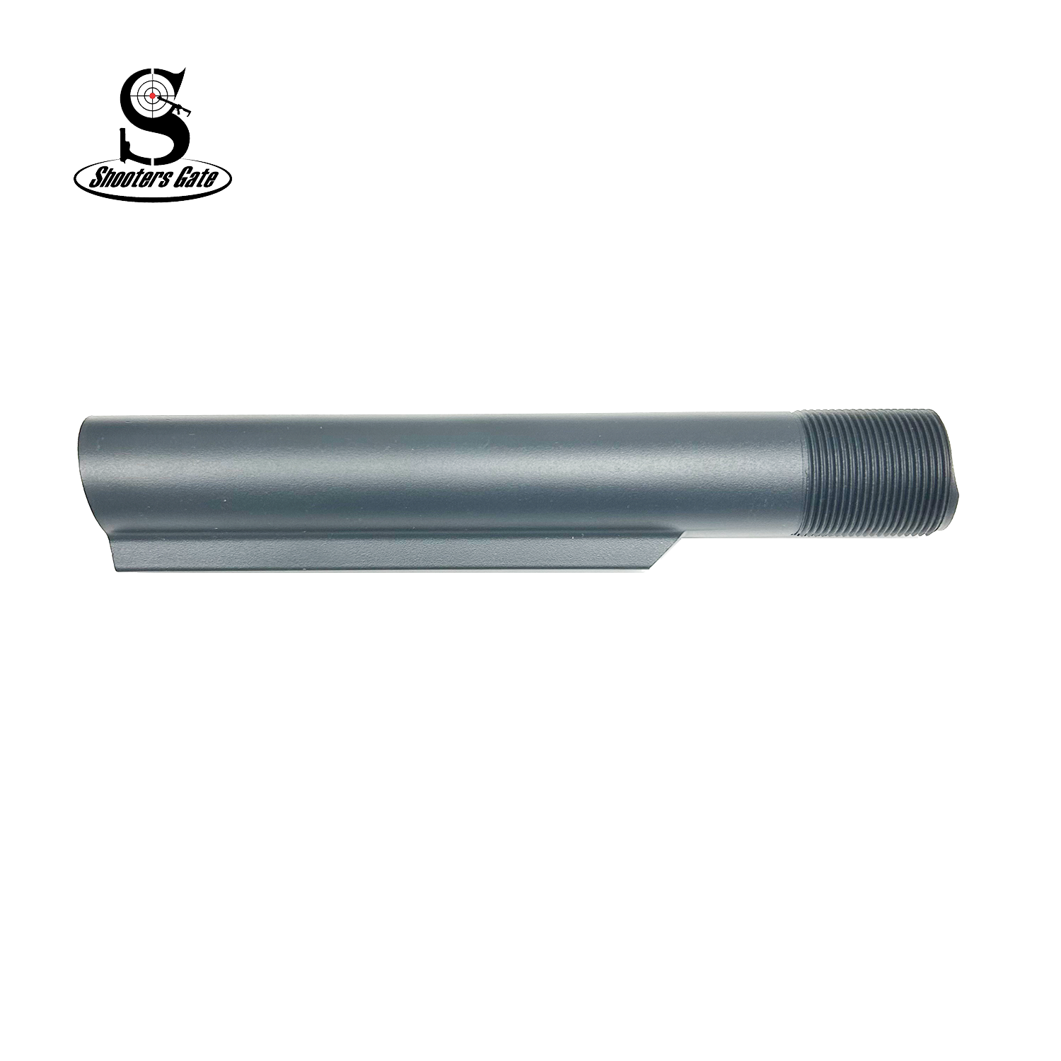 AR15/M4 Commercial Buffer Tube-Grey - Shooters Gate