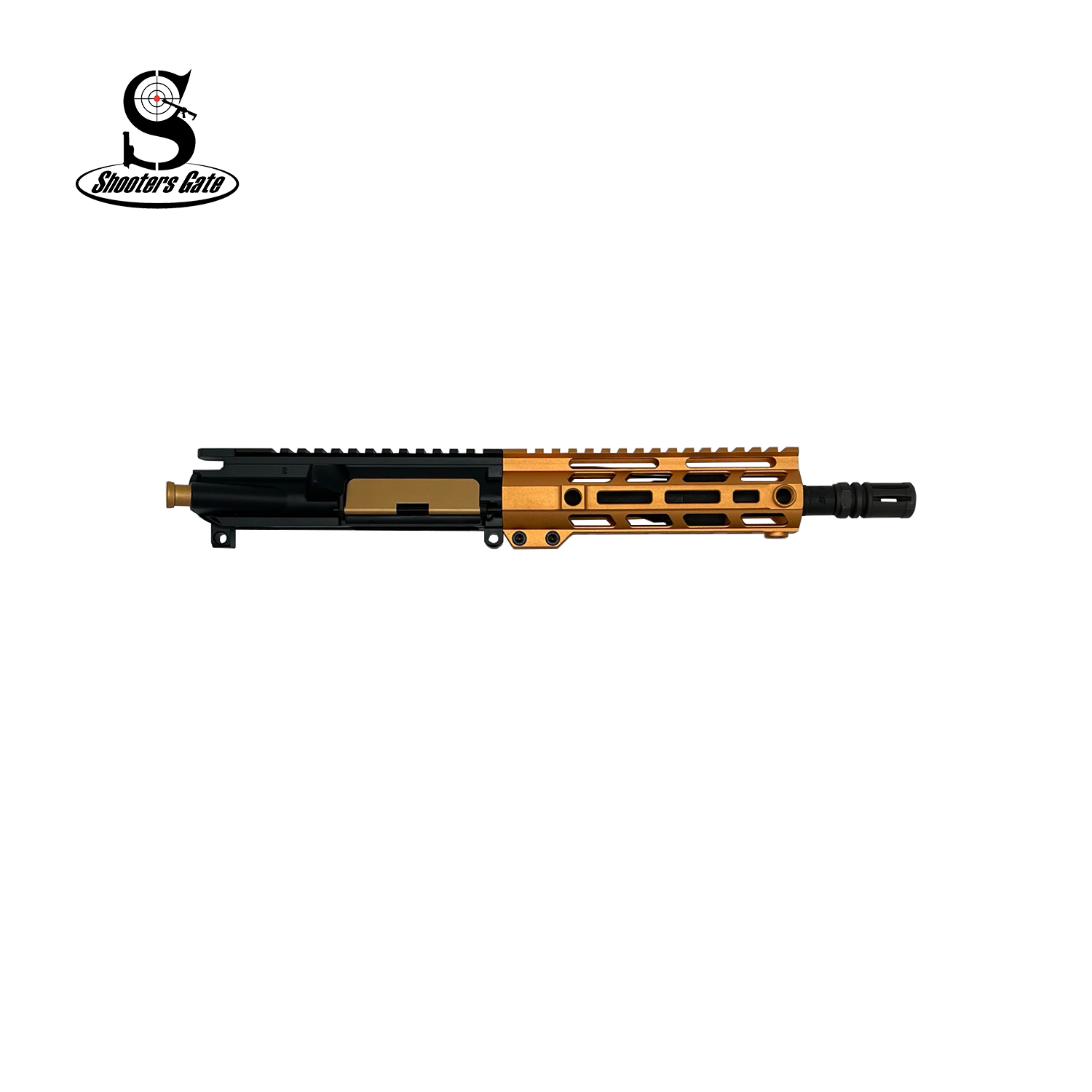 AR-15 5.56 NATO Assembled Pistol Upper, 8.5" Parkerized Barrel 1 7 ...