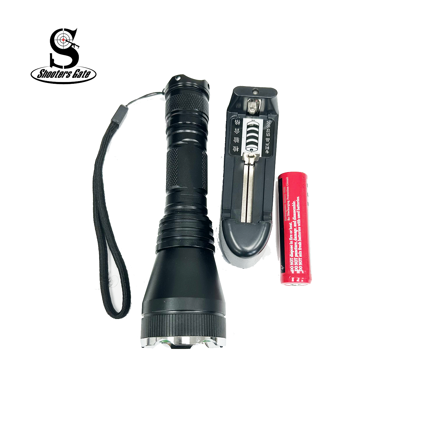 Shooter Gate Tactical LED Flashlight, 201416 - Shooters Gate