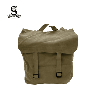 Shooters Gate Military Surplus Israeli Khaki Canvas Backpack