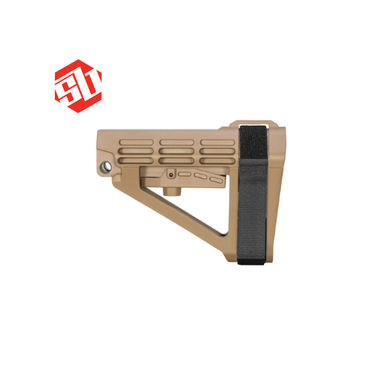SBA4 SB Tactical Pistol Stabilizing Brace – Tan Finish | ShootersGate