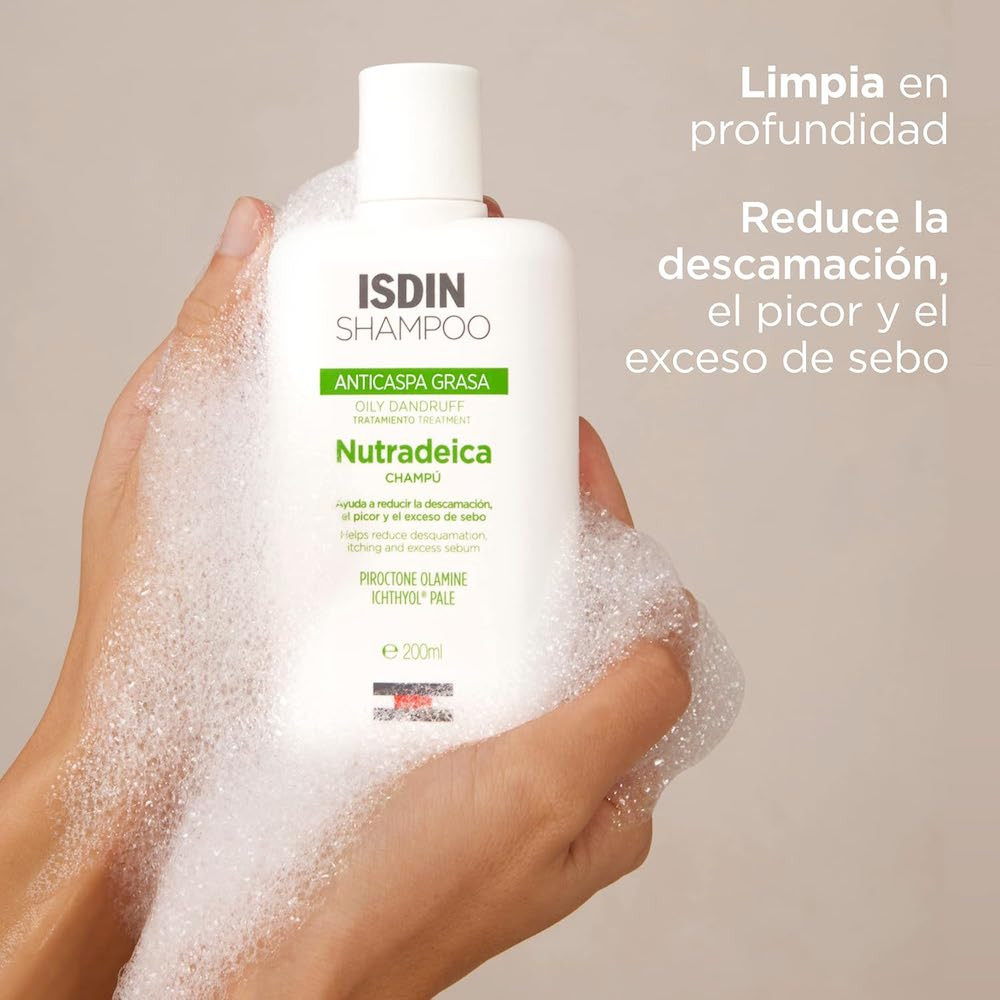 Isdin Nutradeica Oily Anti-Dandruff Shampoo 200ml