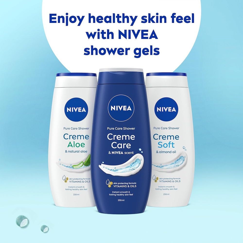 Nivea Care Bath Cream 250 ml