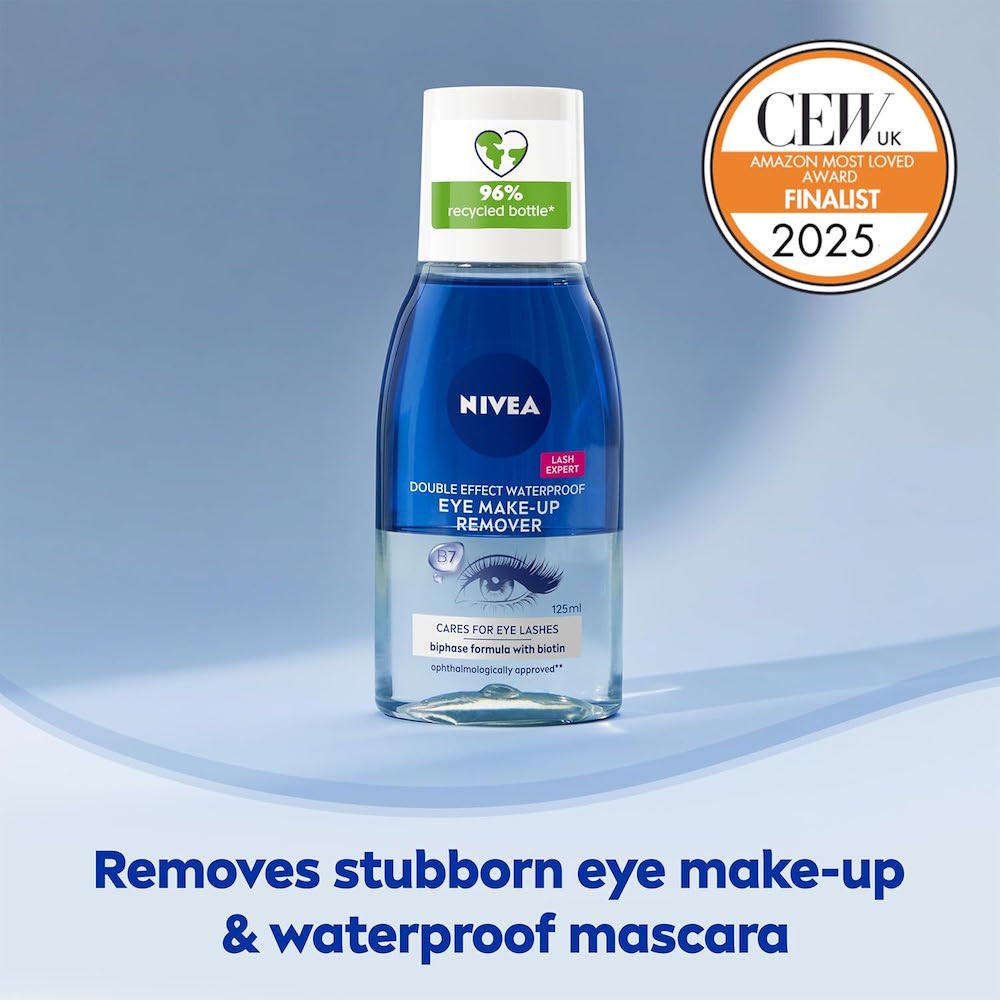 Nivea Double Action Eye Makeup Remover 125 ml