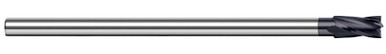 4 FL - 0.3750" (3/8) Cutter DIA x 0.5630" LOC - Amorphous Diamond ...