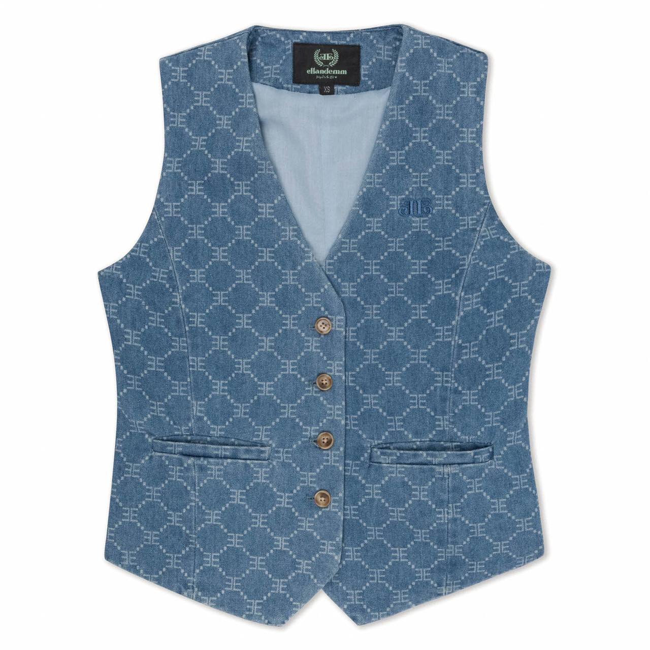 EE Denim Vest - EllandEmm