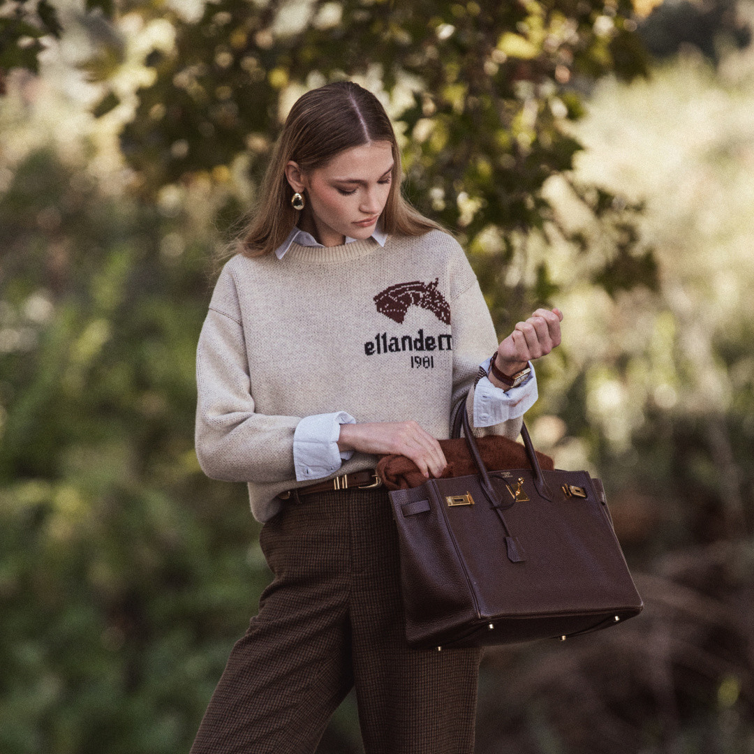 Stable Jacquard Knit Sweater - EllandEmm