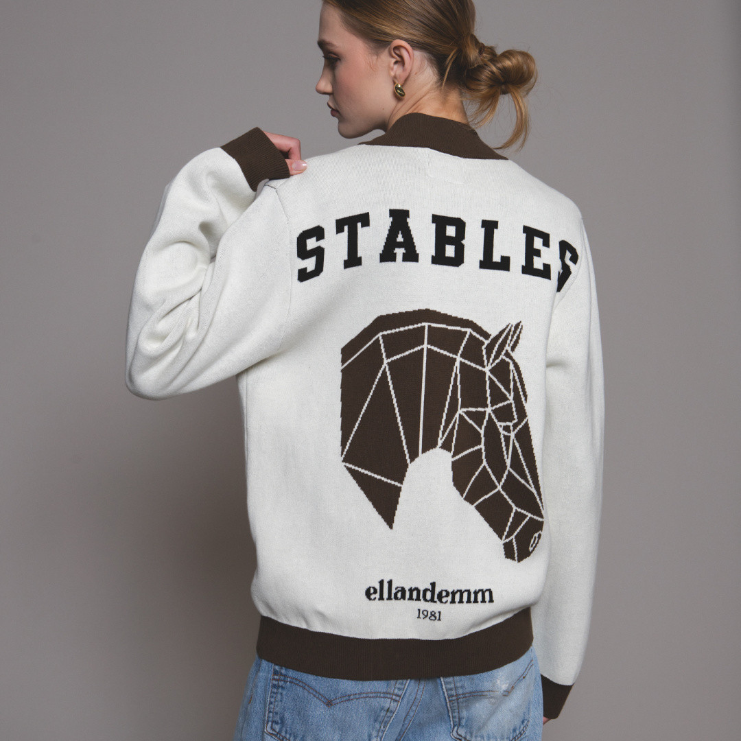 Stable Jacquard Knit Sweater - EllandEmm