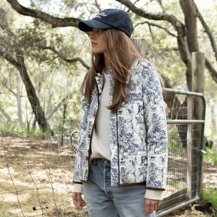 Toile Barn Style Jacket - EllandEmm