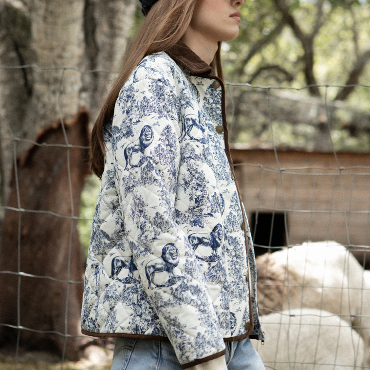 Toile Barn Style Jacket - EllandEmm
