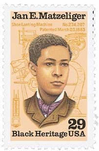 2567 - 1991 29c Black Heritage: Jan E. Matzeliger - Mystic Stamp Company