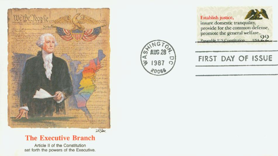 2355 - 1987 22c Drafting the Constitution: The Bicentennial - Mystic ...