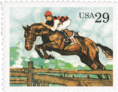 2757 - 1993 29c Sporting Horses: Racing - Mystic Stamp Company