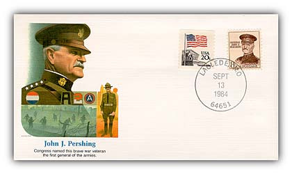 1214 - 1961 8c John J. Pershing - Mystic Stamp Company