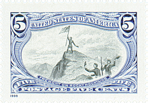 C11 - 1928 5c Beacon on Rocky Mountains - Mystic Stamp Company