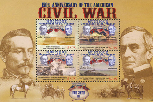 4522-23a - 2011 44c Civil War Sesquicentennial: 1861 - Fort Sumter and ...