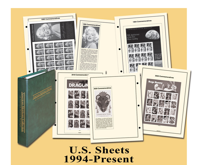 DS140 - 1847-Present, Mystic's US Definitive Stamp Collection Album ...