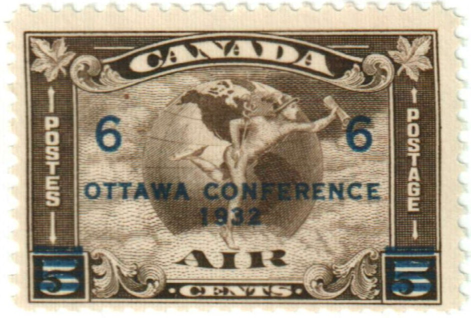 C4 - 1932 Canada - Mystic Stamp Company