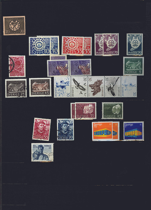WW700 - 1855-1972 Sweden Collection - Mystic Stamp Company