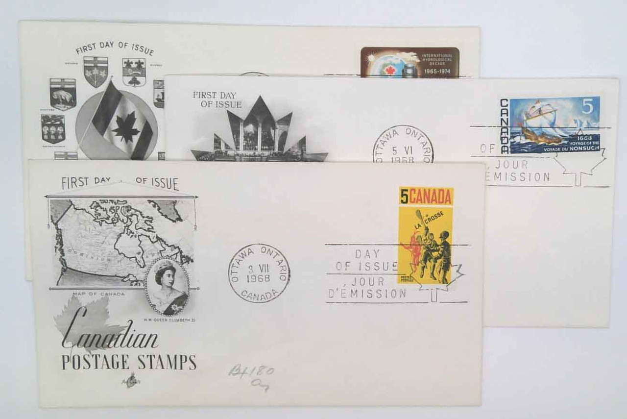 481-83 - 1968 Canada - Mystic Stamp Company