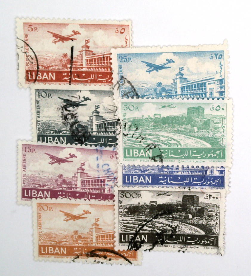 C165//74 - 1952 Lebanon - Mystic Stamp Company