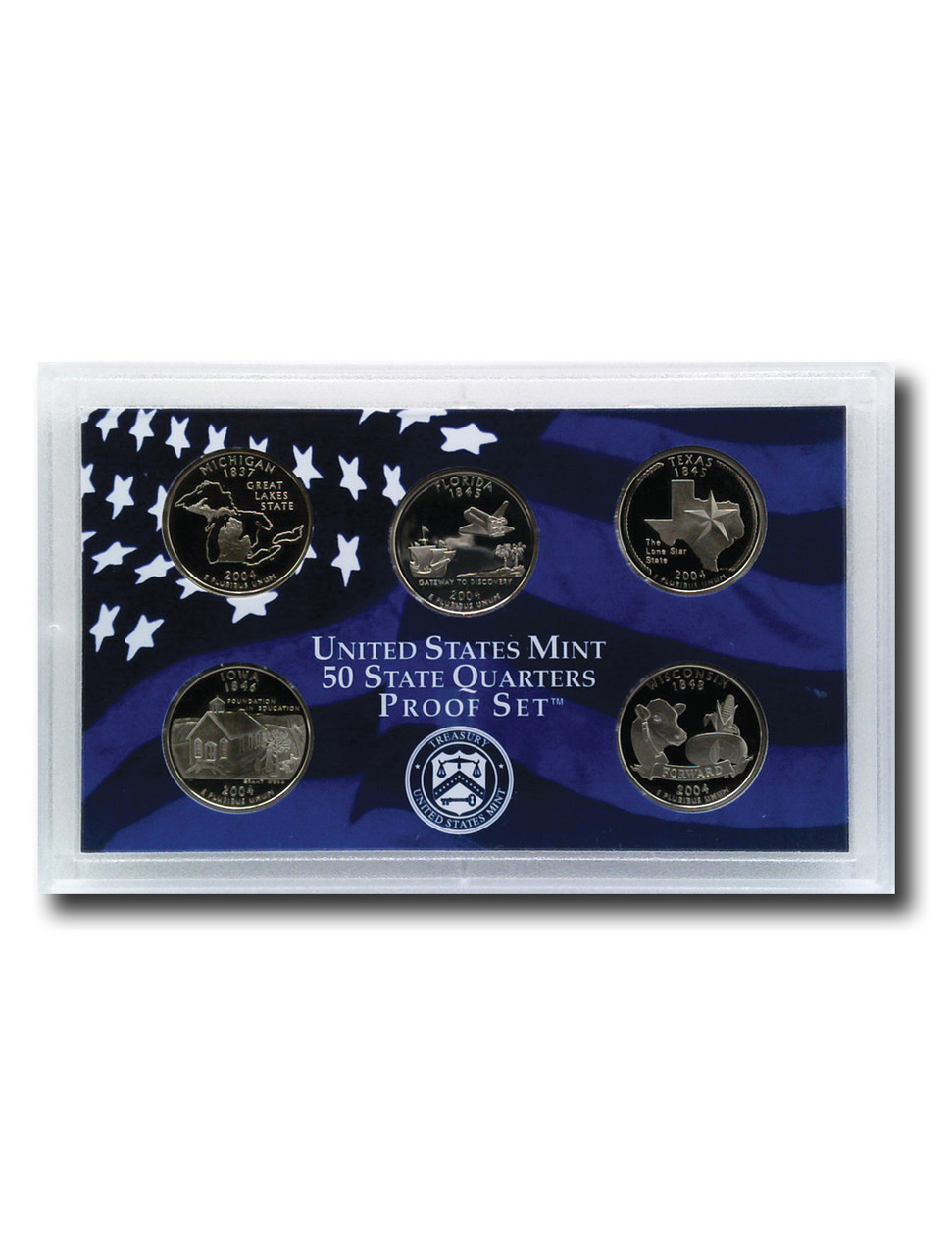 CN2004QP - 2004 United States Mint Quarter Proof Set, San Francisco ...