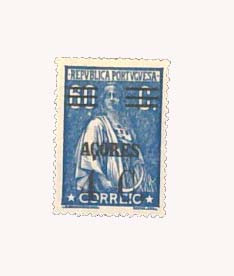 301a - 1929 Azores - Mystic Stamp Company