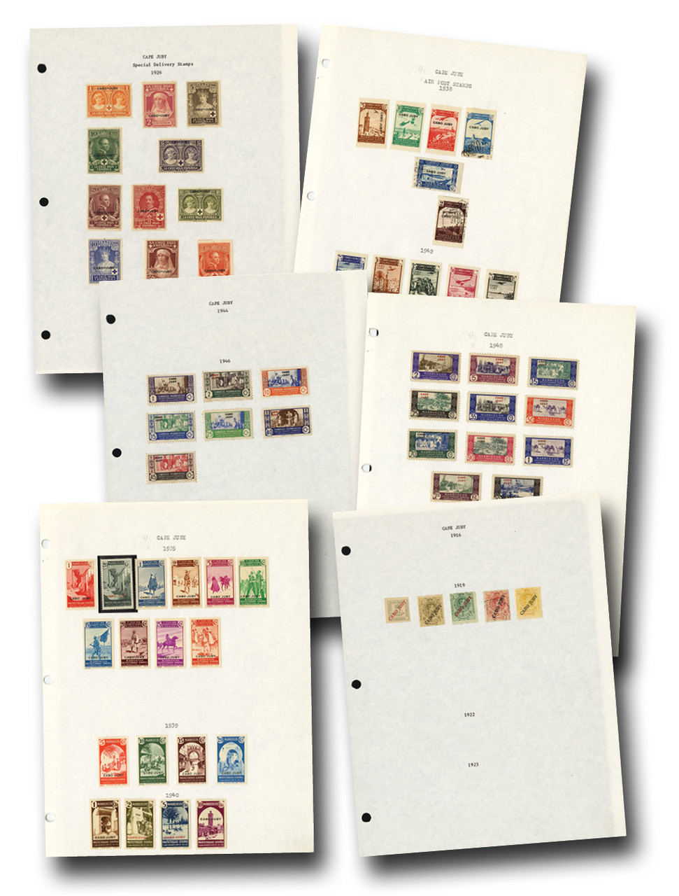 WW978 - 1919-48 Cape Juby Collection - Mystic Stamp Company